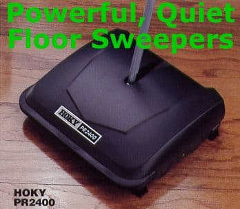 Hoky power rotor sweeper. For all floors