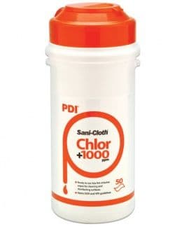 Sani Cloth Chlor 1000 Wipes