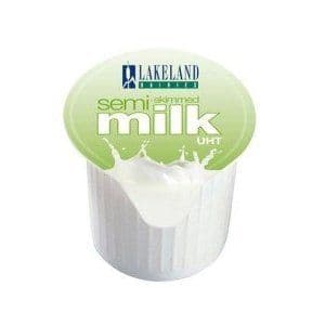 Semi Skimmed UHT Milk Pots/Jiggers/Portions 10ml x 120
