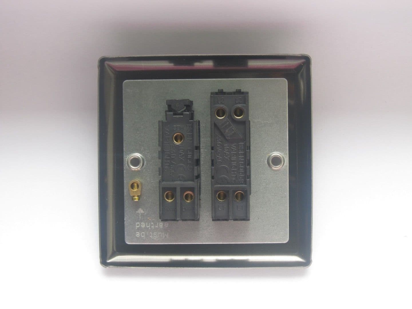 Varilight XYT71 AB Urban Antique Brass 2 Gang 10A Toggle Light Switch 1 ...