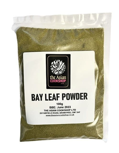 Bay Leaf Powder (Ground Bay Leaves) 100g | Buy Online at the Asian Cookshop