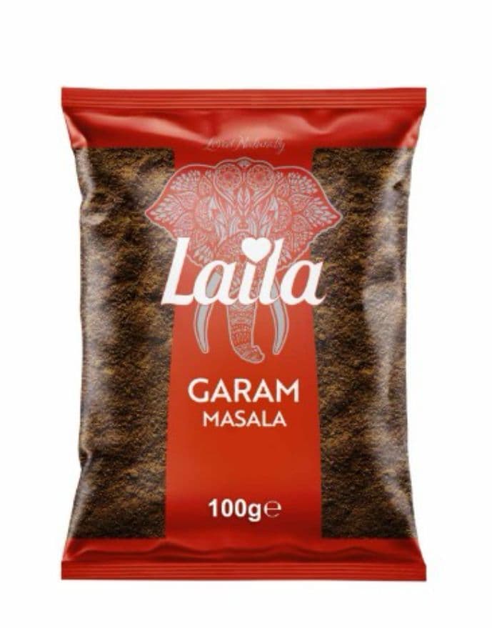 100g Laila Garam Masala (Powder) | Buy Online at The Asian Cookshop.