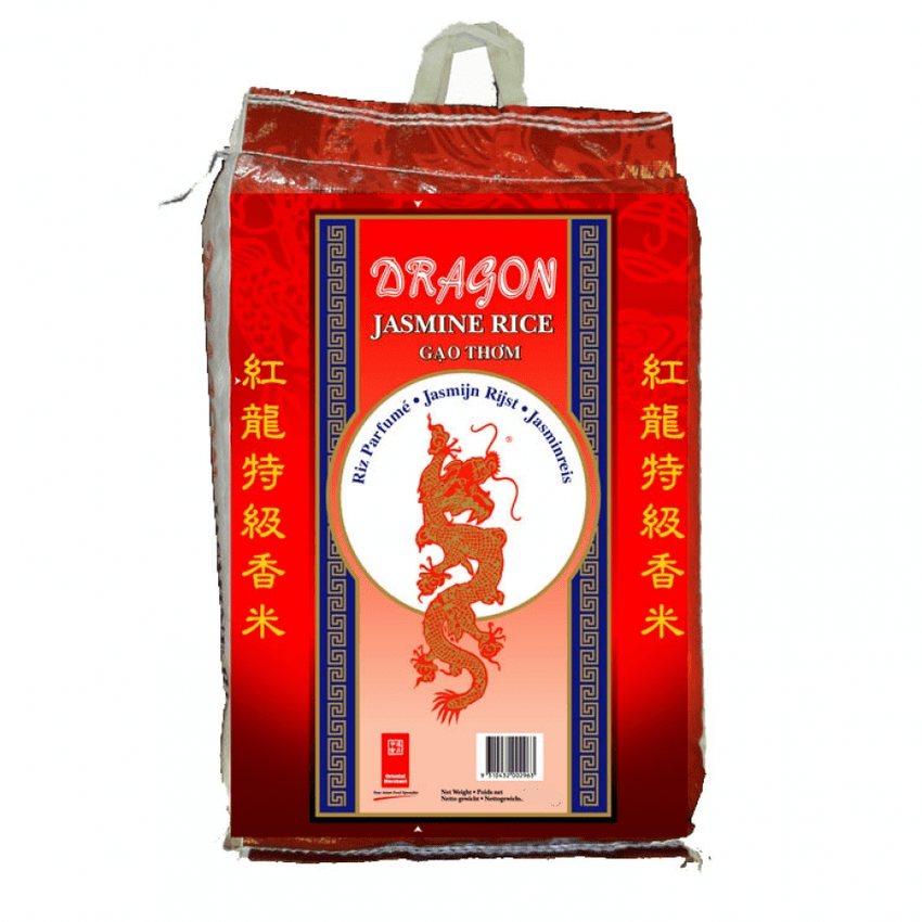 Dragon Jasmine Rice 10KG | Buy Online at The Asian Cookshop.