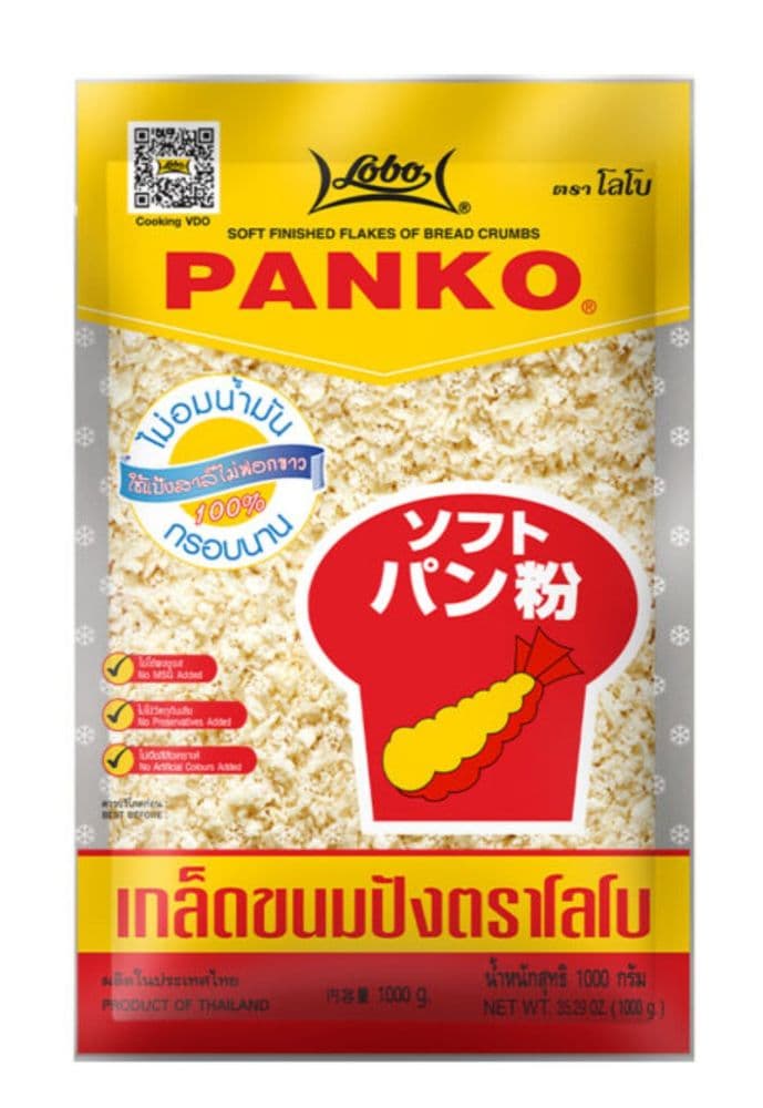 1KG Panko Breadcrumbs by Lobo | Buy Online at the Asian Cookshop