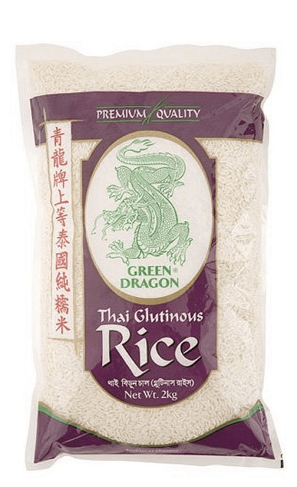 Thai Glutinous Rice (Sticky Rice) 2kg | Buy Online at The Asian Cookshop