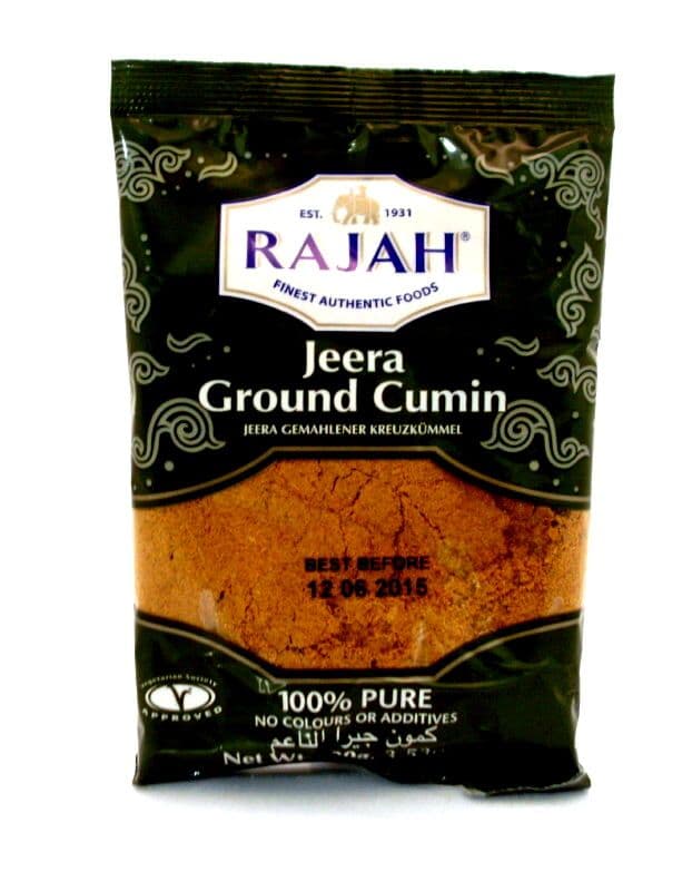 400g Rajah Jeera Powder (Ground Cumin) | Buy Online at The Asian Cookshop.