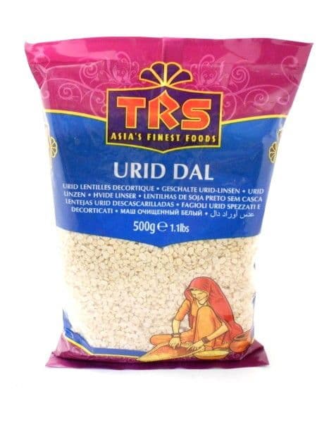 Urad Dal (White Urid Dal) (Peeled, Split Black Lentil) 500g | Buy ...