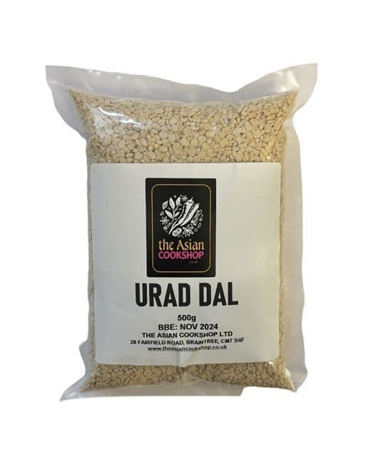 Urad Dal (White Urid Dal) (Peeled, Split Black Lentil) 500g | Buy ...