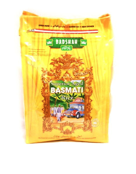Badshah Superior Aged Basmati Rice | Buy Online at the Asian Cookshop