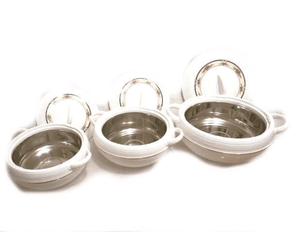 Set of 3 Insulated Food Warmers (Hot Pot) | Buy Online at The Asian ...
