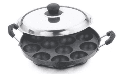 Appam Patra Kadhai (With Lid) | Buy Online at The Asian Cookshop.