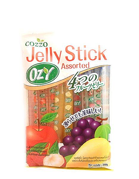 Assorted Jelly Sticks (Jelly Straws) | Buy Online at the Asian Cookshop