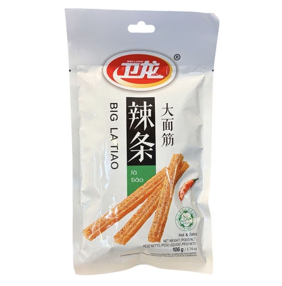 Big La Tiao (Hot & Spicy Gluten Strips) by Wei-Long | Buy Online at the ...