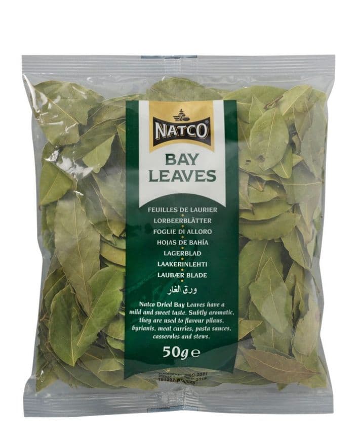 BULK 50g Bay Leaves (Dried Bay Leaf) | Buy Online at the Asian Cookshop