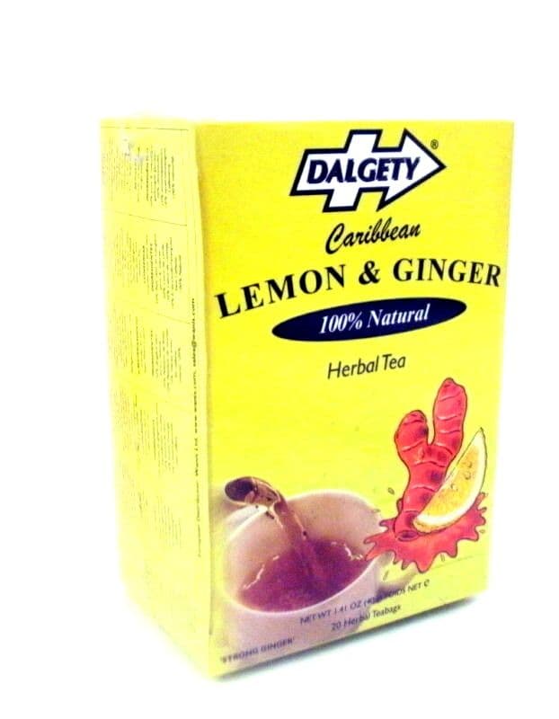 Dalgety Strong Lemon & Ginger Herbal Tea | Buy Online at the Asian Cookshop