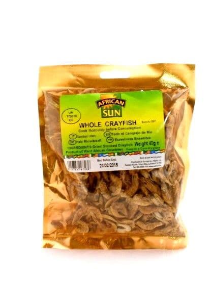 Dried Whole Crayfish | Buy Online at the Asian Cook Shop