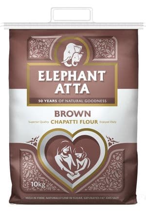Elephant Atta Medium Chapati Flour | Buy Online at the Asian Cookshop