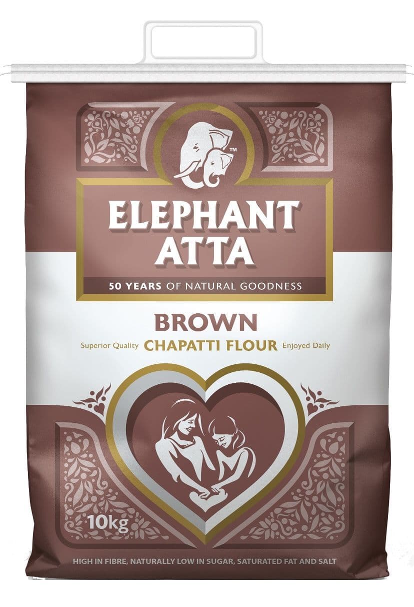 Elephant Atta Brown Chapati Flour | Buy Online at the Asian Cookshop