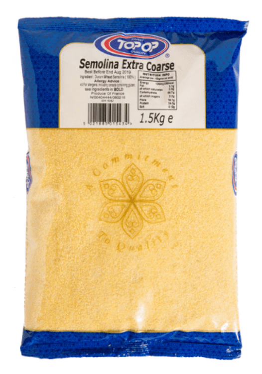 Extra Coarse Semolina | Buy Online at The Asian Cookshop.