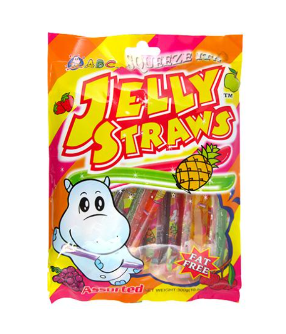 Jelly Straws (Jelly Sticks) by ABC | Buy Online at the Asian Cookshop
