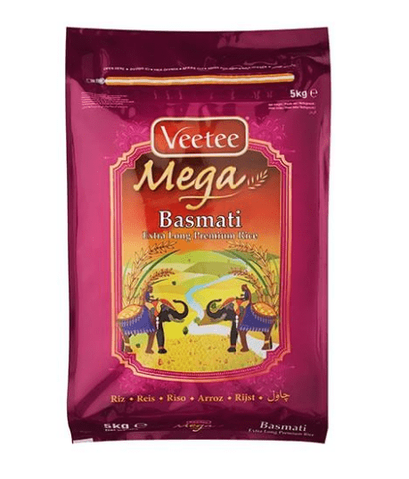 Veetee Mega Extra Long Premium Basmati Rice | Buy Online at the Asian ...