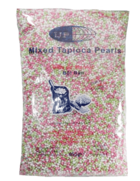 Mixed Coloured Tapioca Pearls | Buy Online at the Asian Cookshop