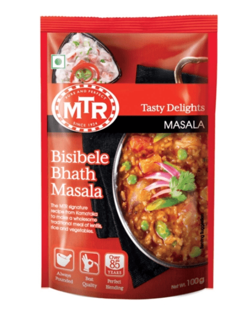 MTR Bisibele Bhath Masala (Lentil Rice Mix) | Buy Online at the Asian ...