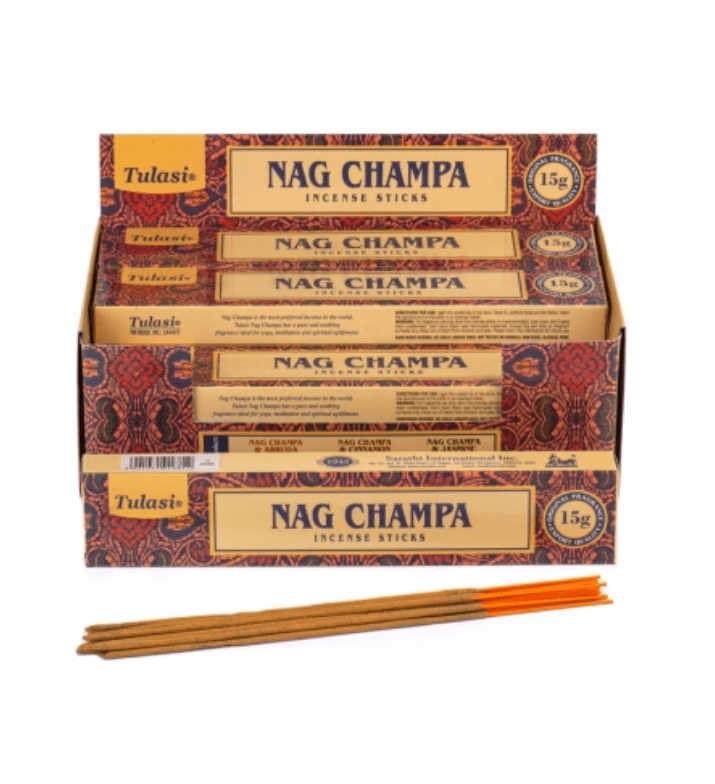 Nag Champa Incense Sticks by Tulasi | Buy Online at the Asian Cookshop