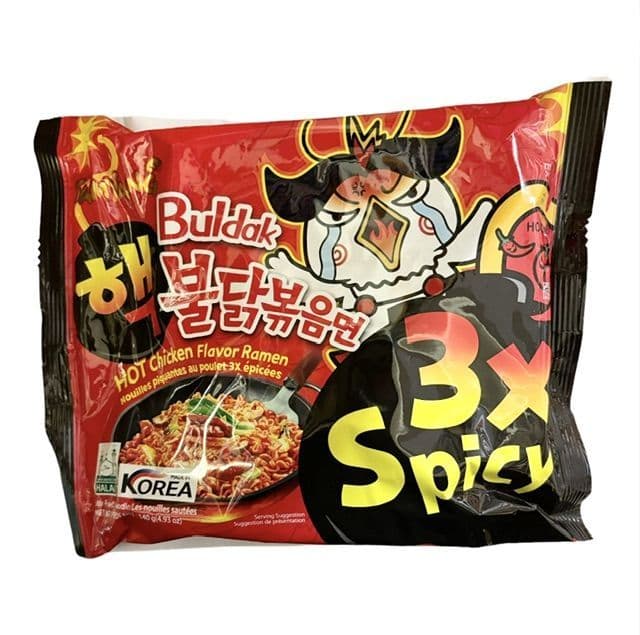 Samyang '3X SPICY' EXTRA HOT Chicken Flavour Ramen | Buy Online at the ...
