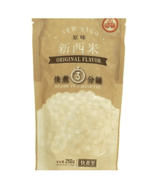 Original Flavour Bubble Tea Boba (New Sago Tapioca Balls) | Buy Online ...