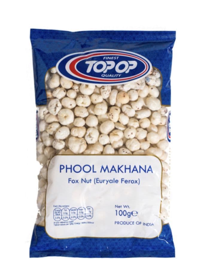 Phool Makhana (Popped Lotus Seed) | Buy Online at the Asian Cookshop