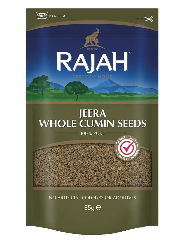 Rajah Cumin Seeds (Jeera, Cummin) (Resealable Pouch) | Buy Online at ...