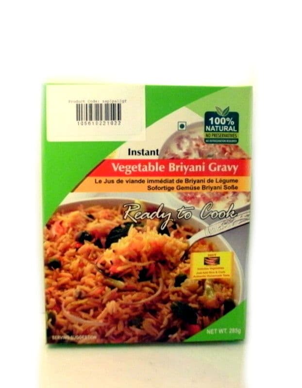 Ready To Cook Instant Vegetable Briyani Gravy [Biryani] | Buy Online at ...