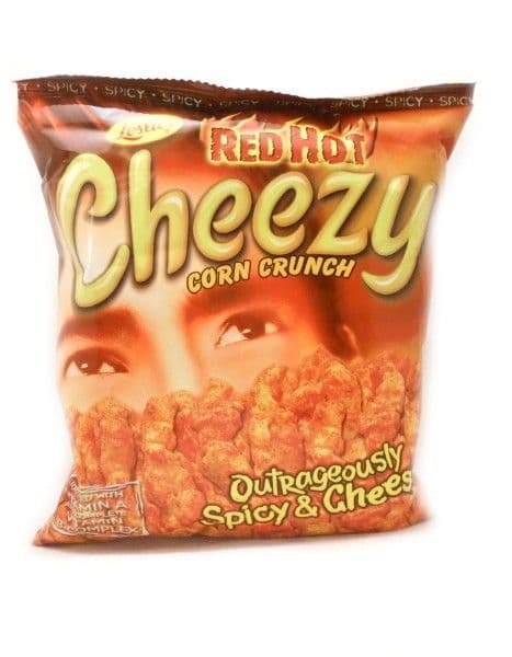 RED HOT Cheezy Corn Crunch | Buy Online at the Asian Cookshop