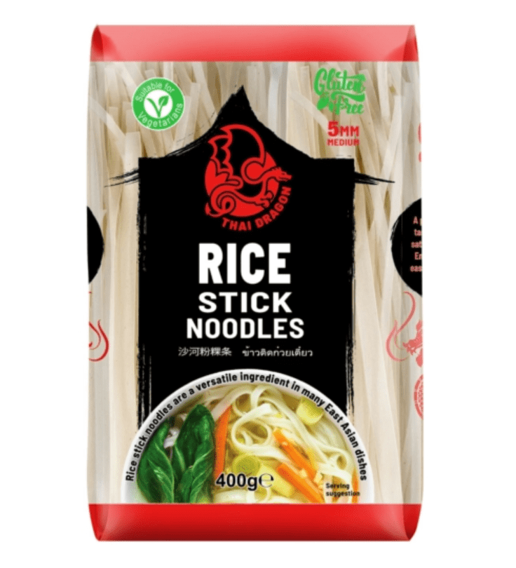 Pad Thai Noodles (5mm Flat Rice Stick) | Buy Online at the Asian Cookshop