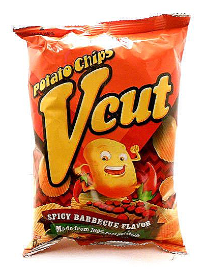 VCut Potato Chips [Spicy Barbecue BBQ Flavour] by Jack 'n Jill | Buy ...