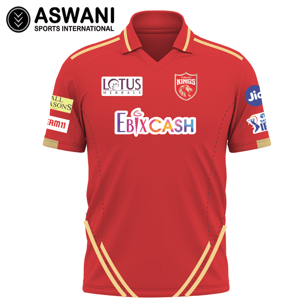 2023 Punjab Kings PBKS Official Tata IPL Adult Player Edition Match ...