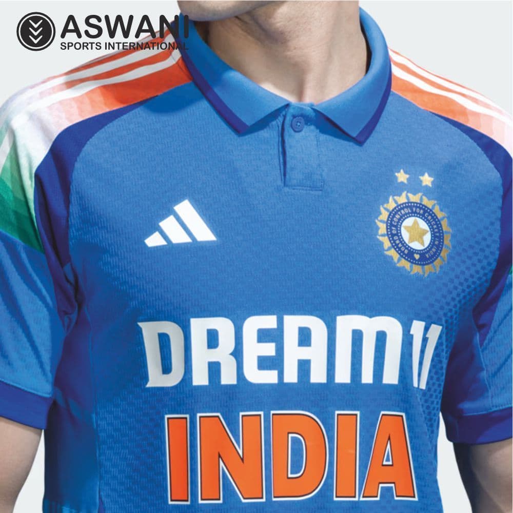 adidas India Cricket Jersey Mens Player Edition One Day ODI Match Shirt ...
