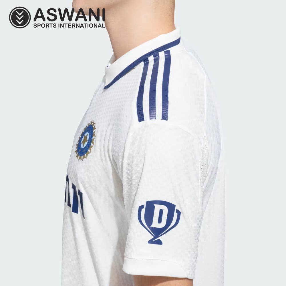 adidas India Cricket Match Jersey Mens Test Player Edition Shirt 2025-2026