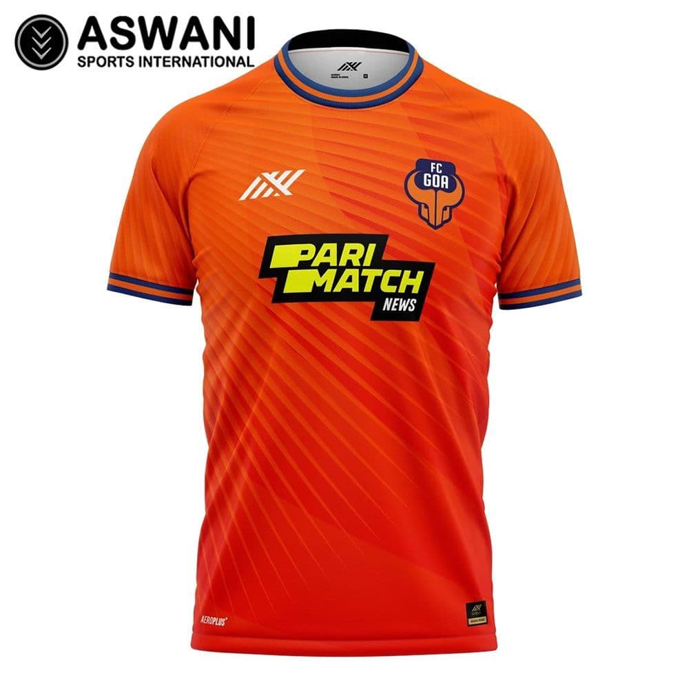 FC Goa Football Home Match Jersey / Shirt 2024 Short Sleeve