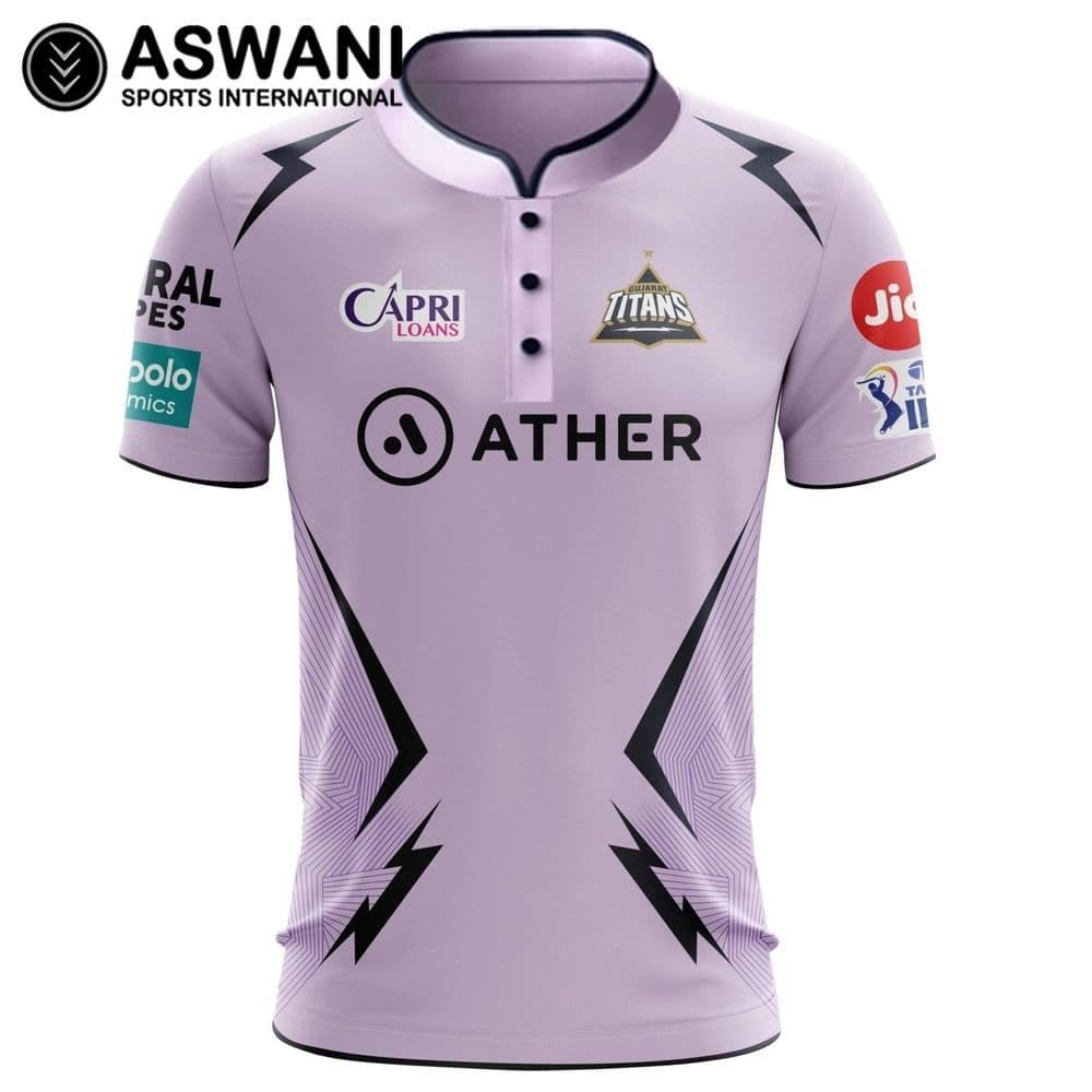 Gujarat Titans Match Jersey GT Mens Player Edition Shirt Tata IPL 2023 ...