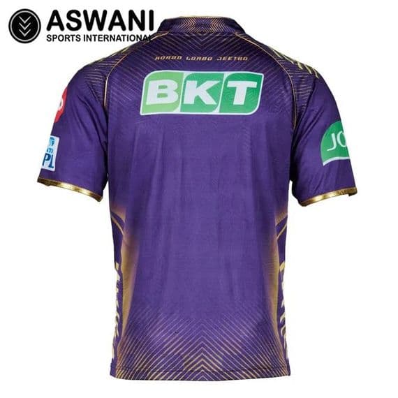 Kolkata Knight Riders Fan Jersey KKR Kids Replica Edition Shirt Tata ...