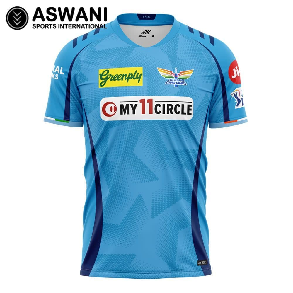 Lucknow Super Giants Training Jersey LSG Player Edition Shirt Tata IPL 2024