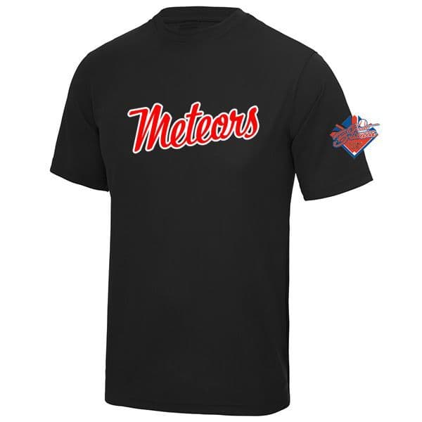 Meteors Softball GBFL Shirt Black