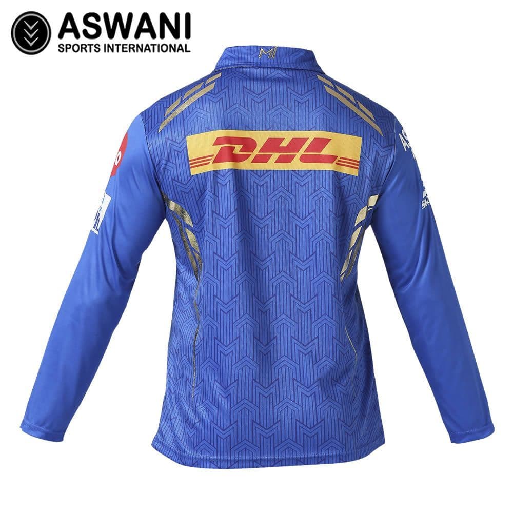 Mumbai Indians Match Jersey MI Mens Player Edition Shirt Tata IPL 2024 ...
