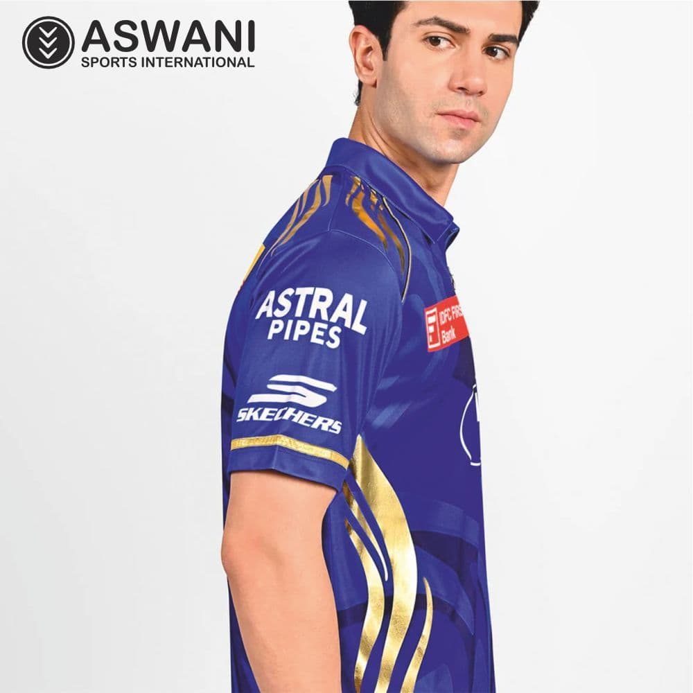 Mumbai Indians Match Jersey MI Mens Replica Edition Shirt Tata IPL 2025