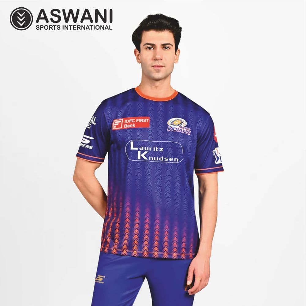 Mumbai Indians Training Jersey MI Mens Replica Edition Shirt Tata IPL 2025
