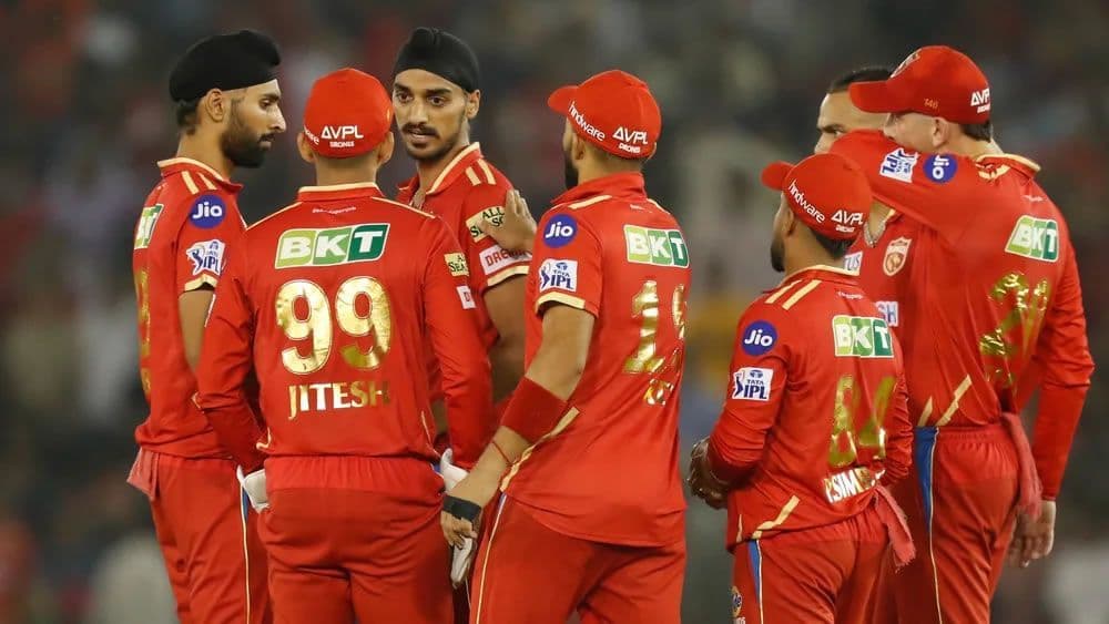 Punjab Kings Cricket Cap PBKS Player Edition Tata IPL 2023