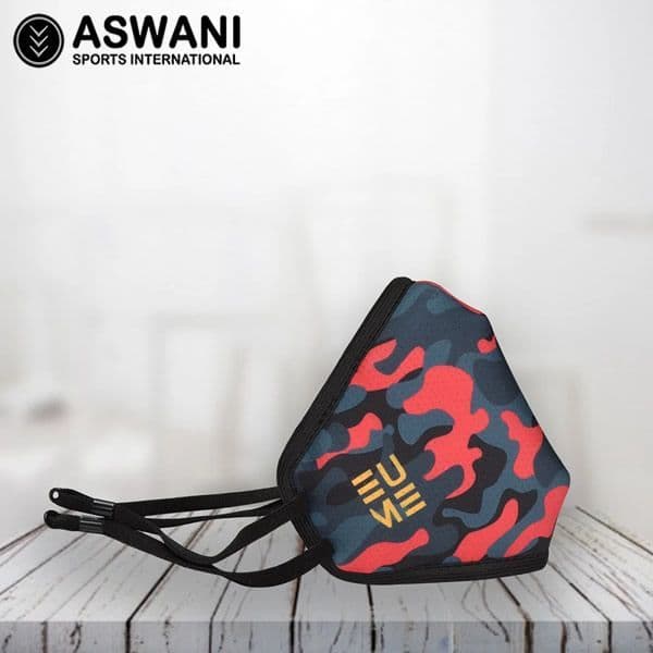 Royal Challengers Bangalore RCB Official IPL Face Mask Camo Black