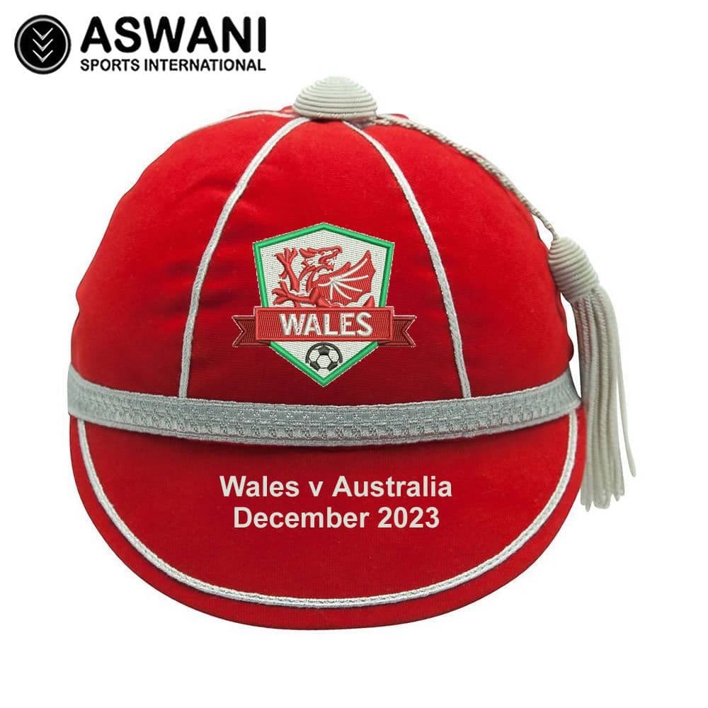 Wales Walking Football Honours Cap Wales v Australia December 2023